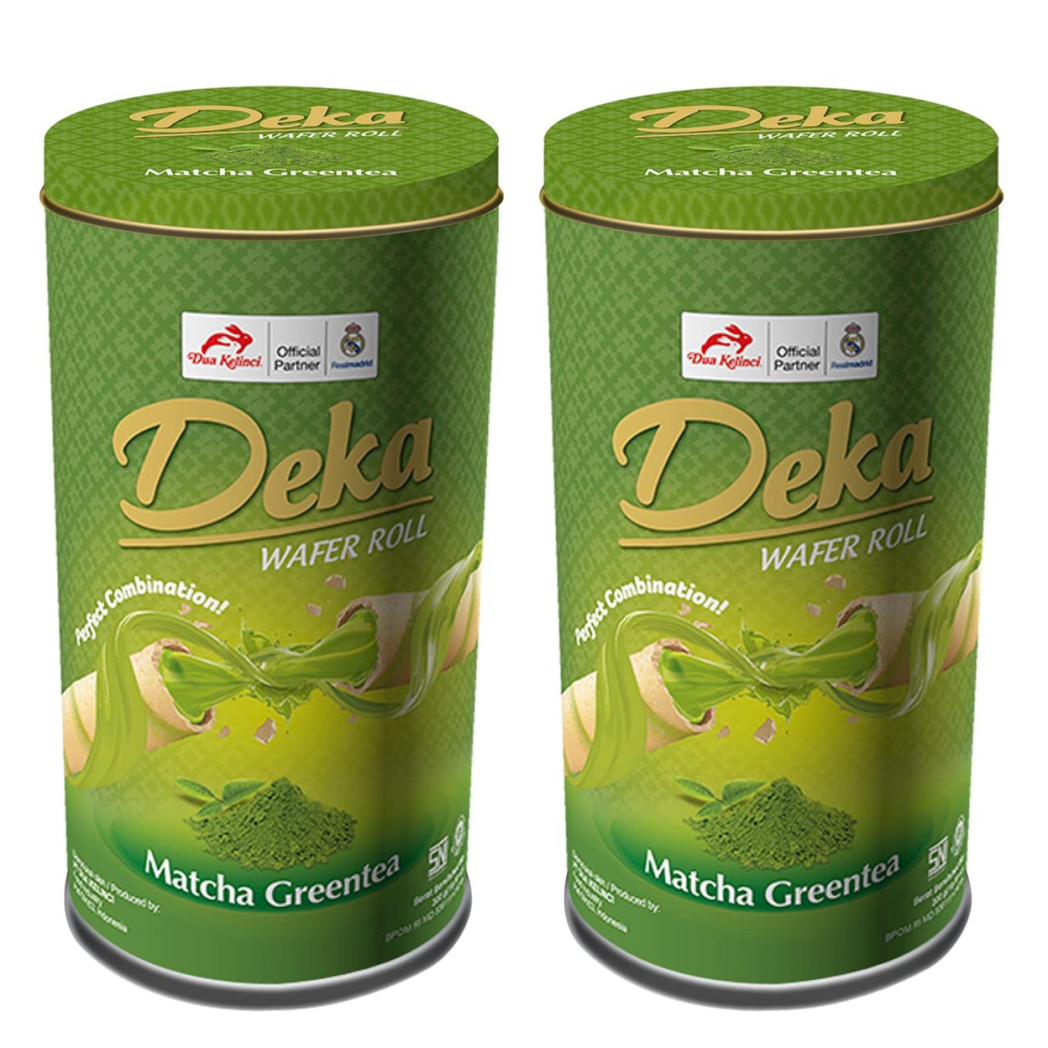 Deka Wafer Roll Matcha - 2 x 360 g - Walmart.com