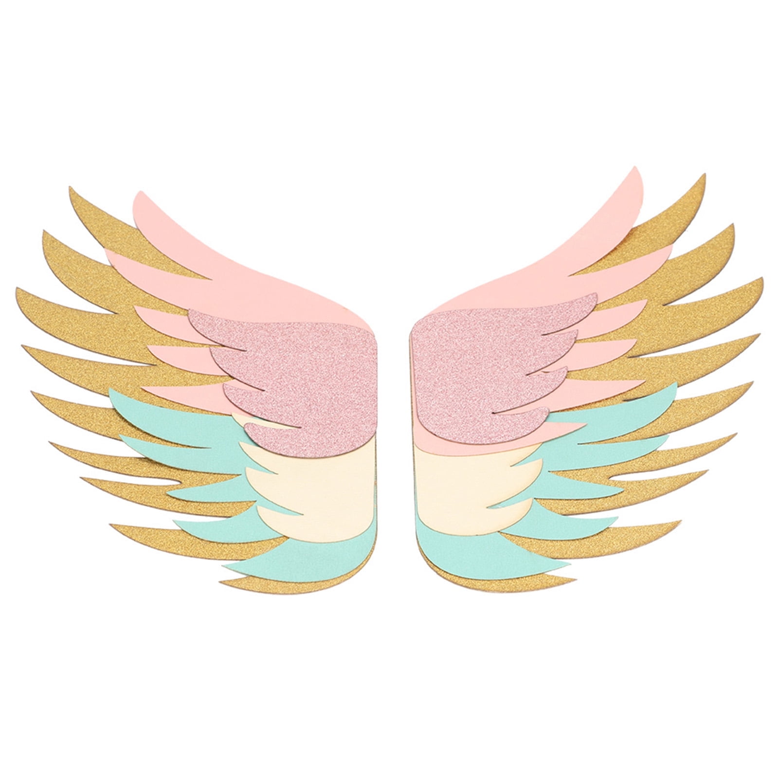 Dekaim Decoración de Pastel Hermoso y único ala de Pastel Accesorios de ...