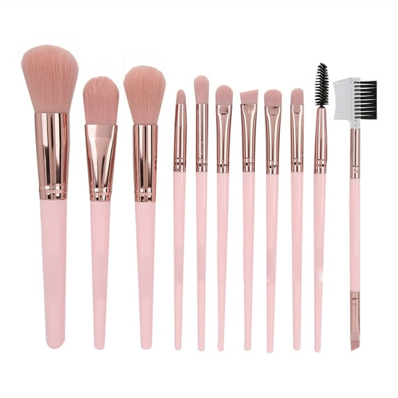 Dekaim Juego de Pinceles de Maquillaje, Solomi 11PCS Soft Nylon Face ...