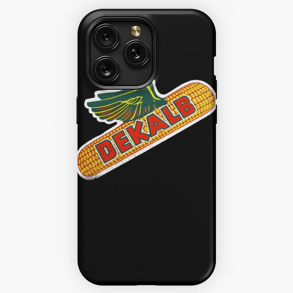 Dekalb Corn Seed USA Rustic Farm Agriculture Vintage Artwork iPhone Case 17 to 11 Pro Max ...