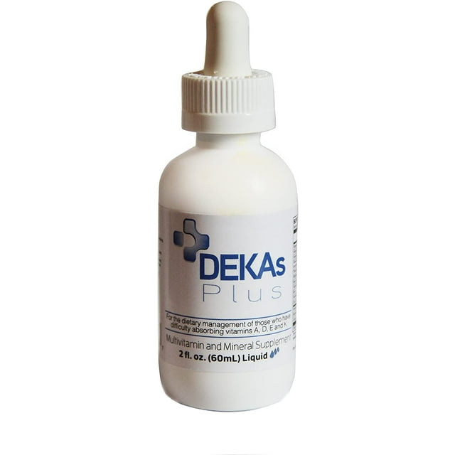 Dekas Plus Multivitamin Supplement Liquid, 2 Fl. Oz. - Walmart.com