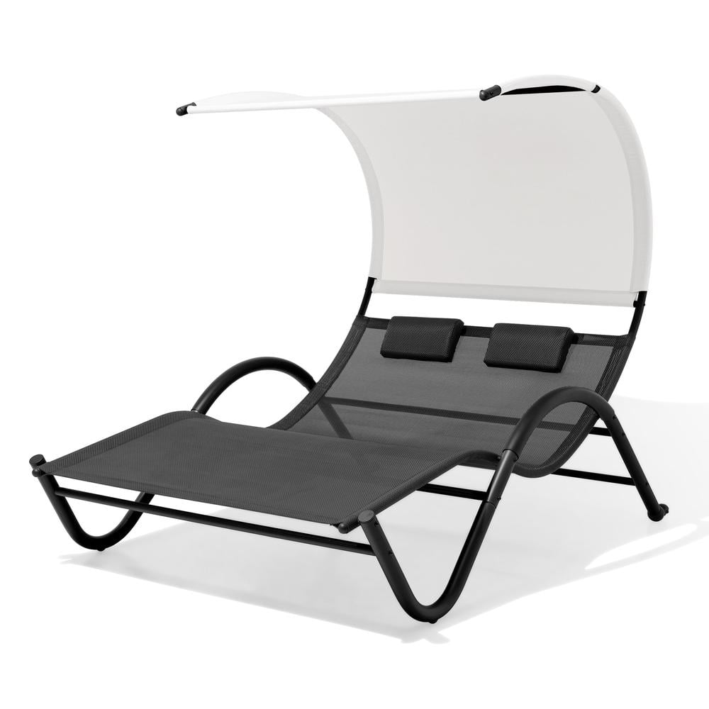 Deko Living Outdoor Patio Lounge Daybed with Canopy - Walmart.com