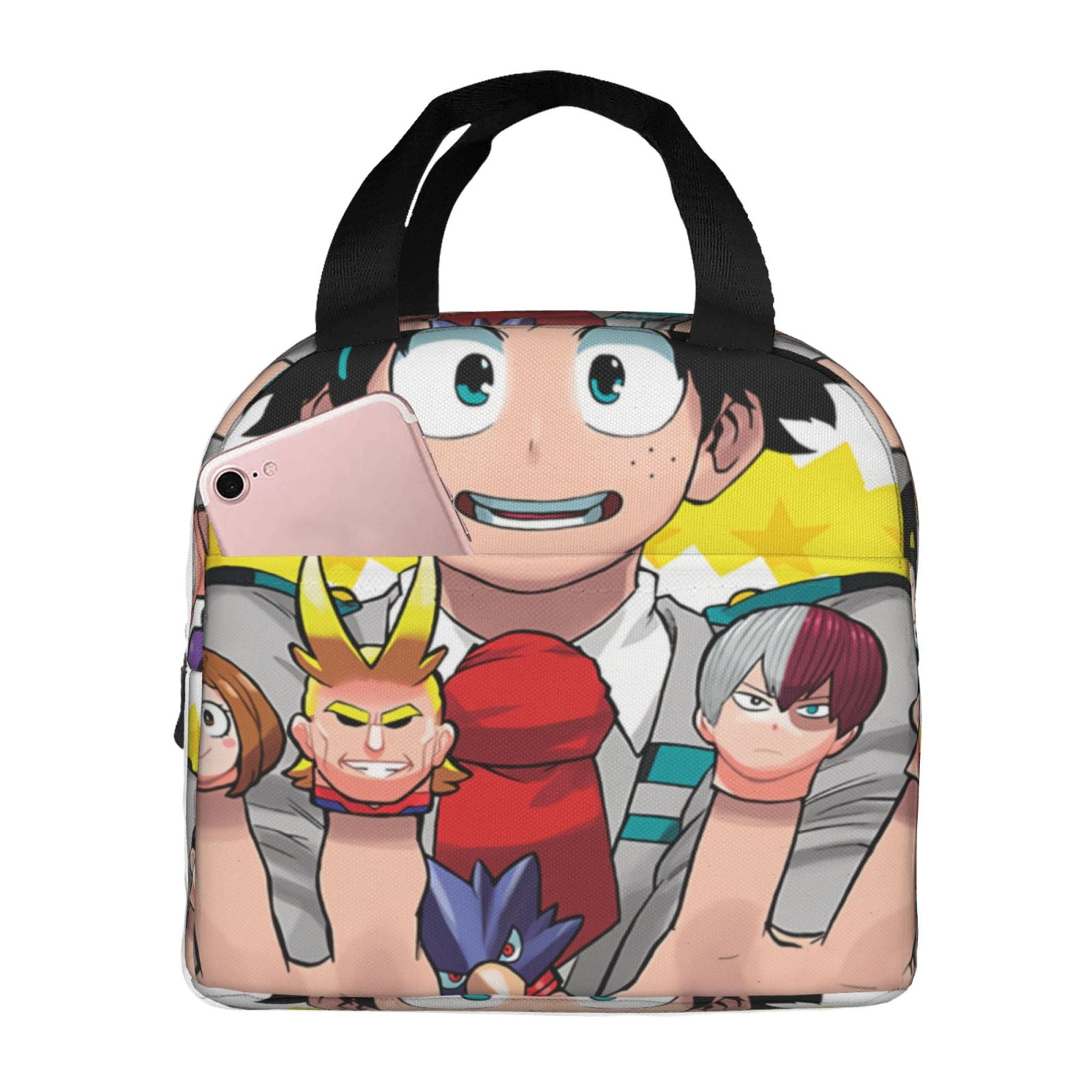 Deku Boku No Hero Lunch Bag Reusable Portable Lunch Box Insulated ...