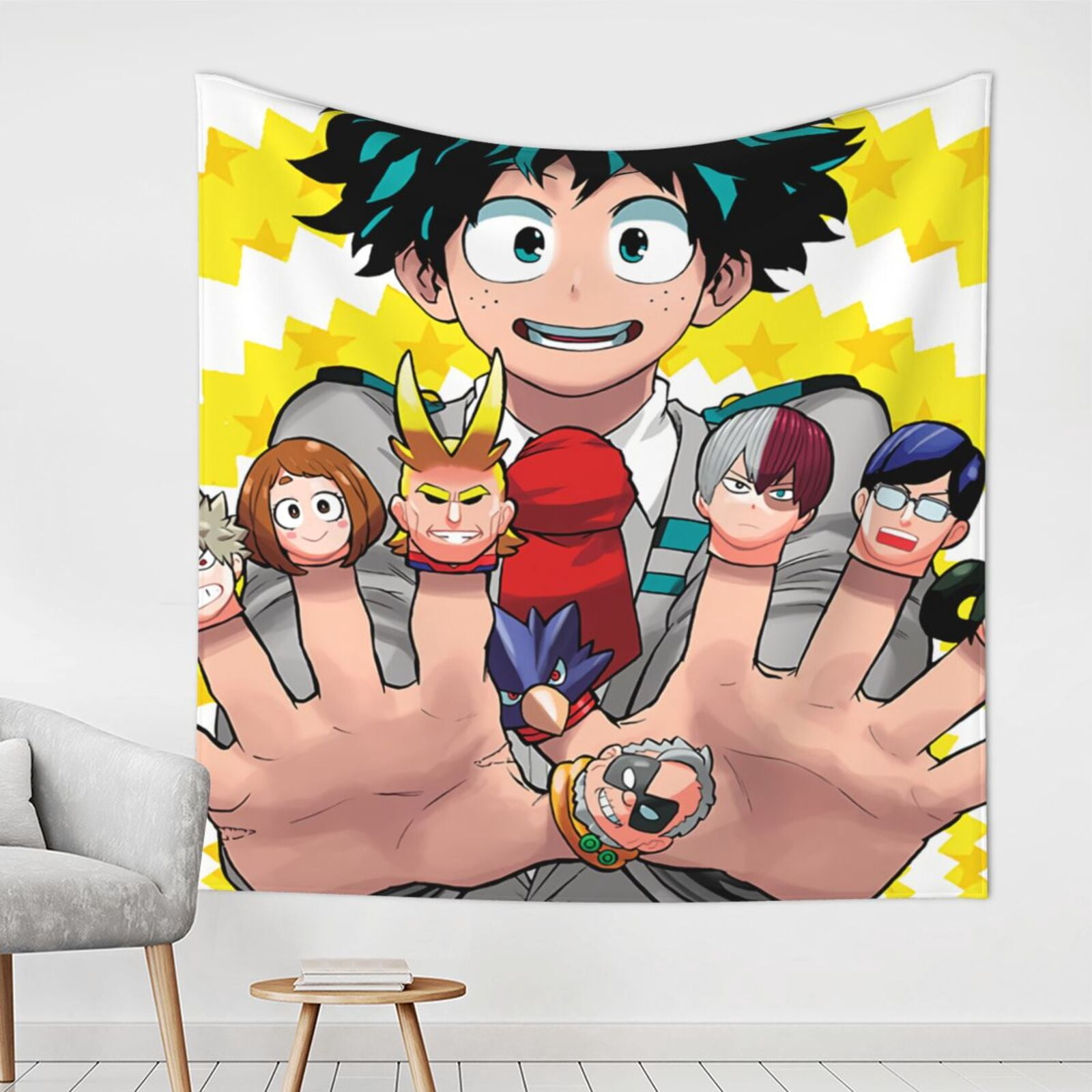 Deku Boku No Hero Tapestry Luxury Wall Hanging Tapestries Decor For ...
