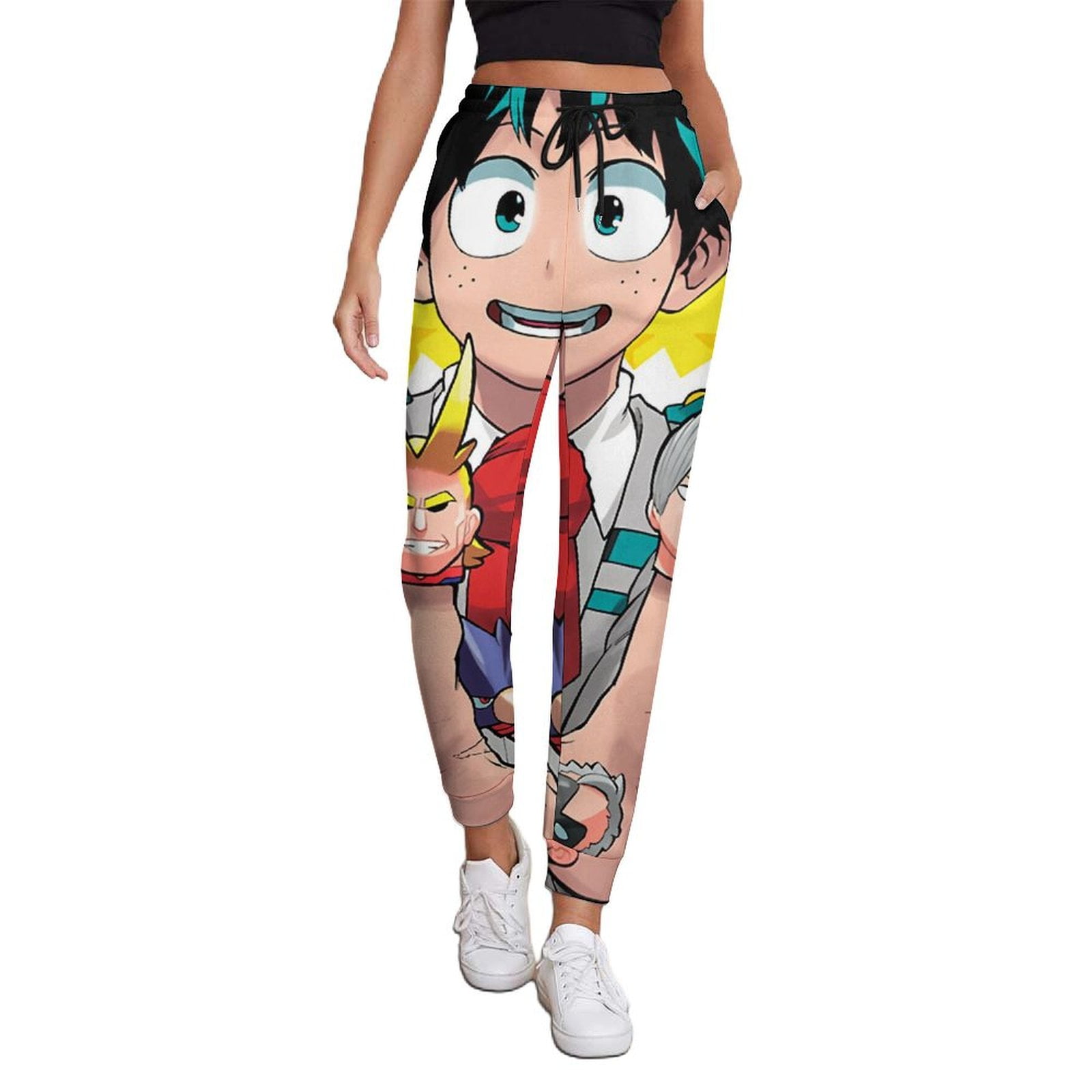 Deku Boku No Hero Womens Sweatpants Joggers Pants Trousers Casual 3D ...