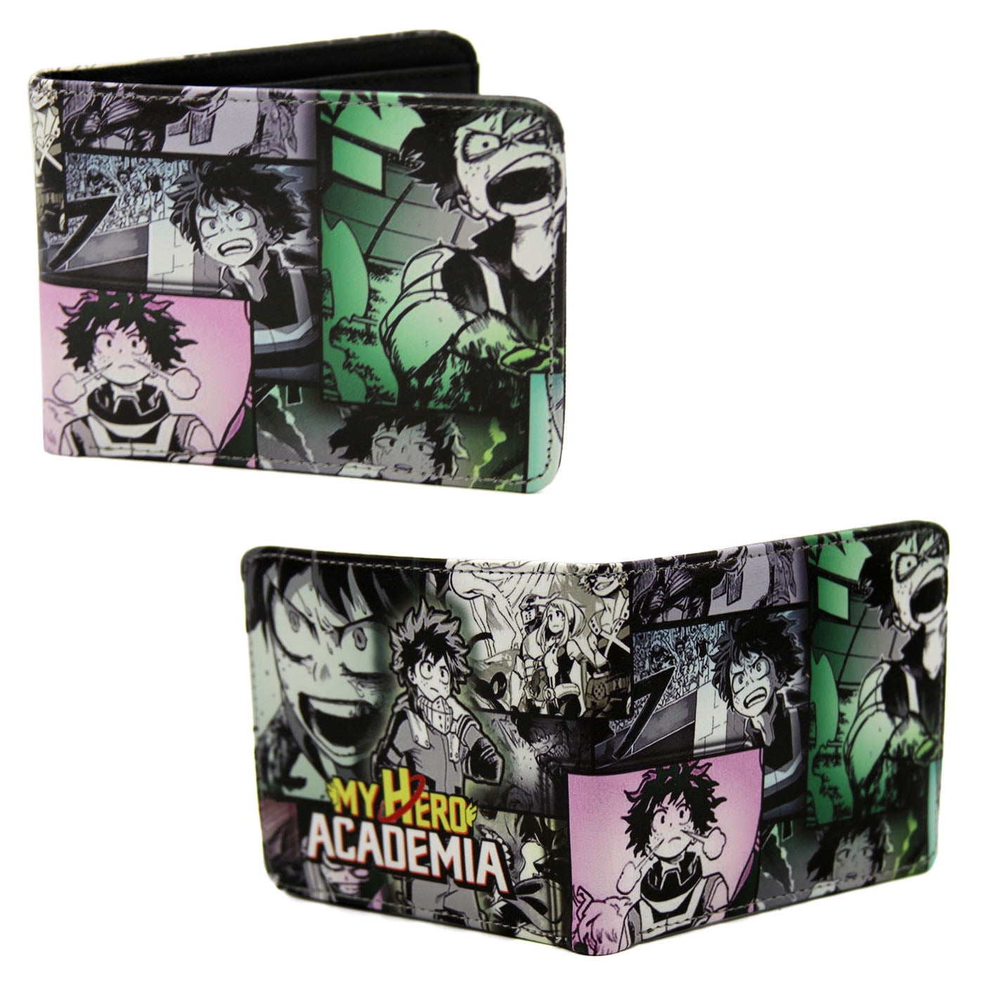 Deku Comic Style - My Hero Academia 4x5" Bi-Fold Wallet - Walmart.com