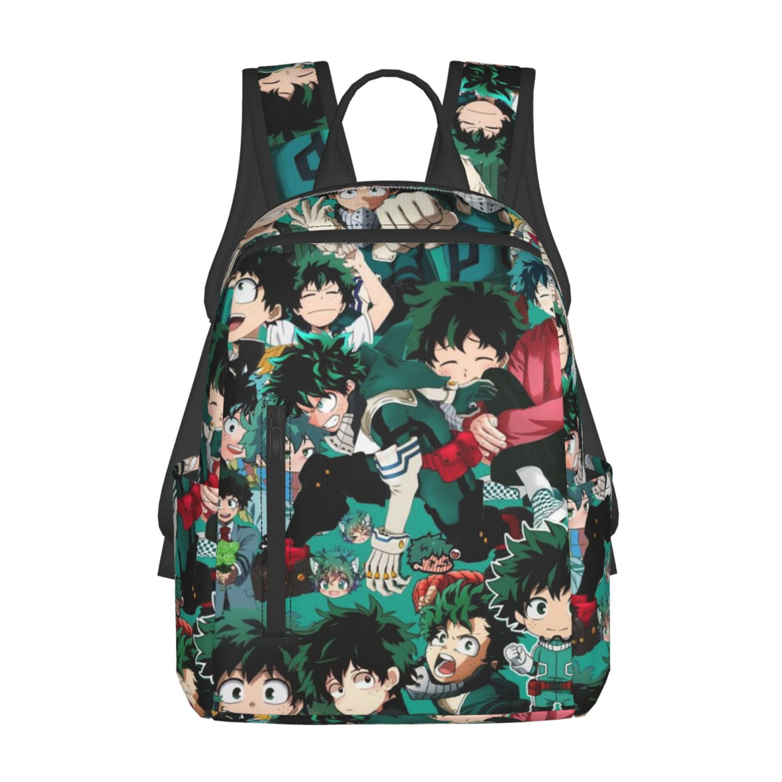 Deku Izuku Midoriya My Hero Academia Backpack Student School Bag ...