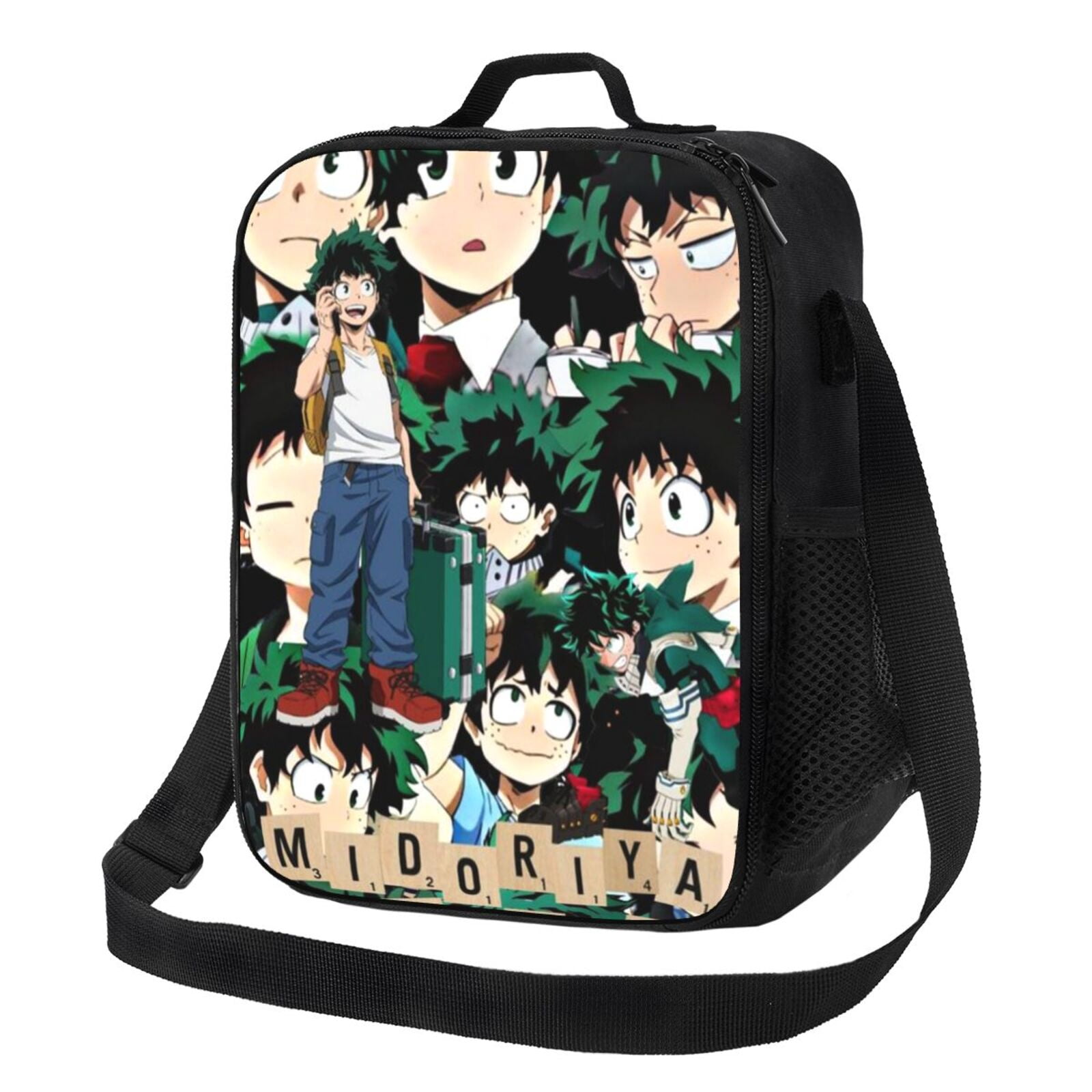 Deku Izuku My Hero Academia Insulated Lunch Bag Portable Thermal ...