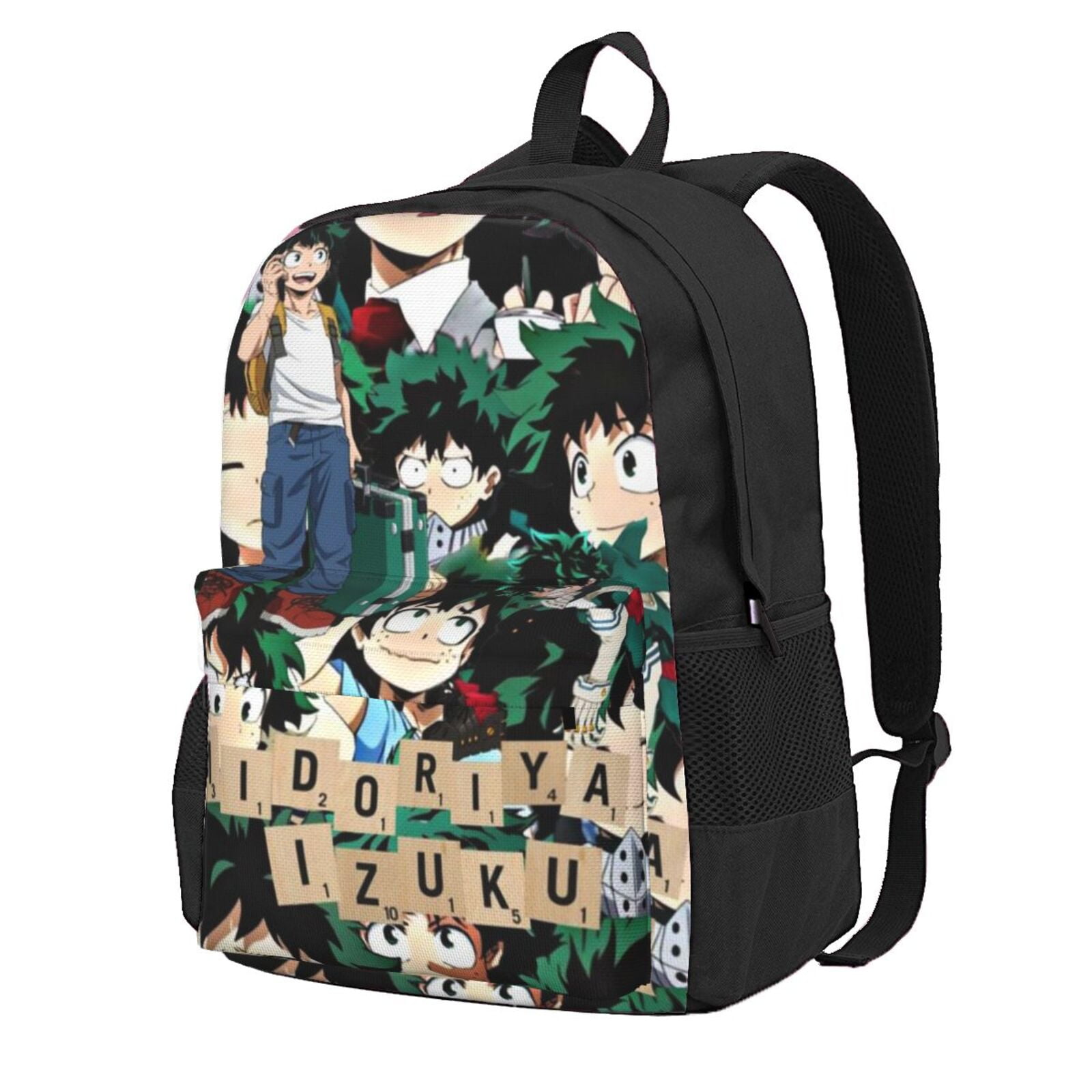 Deku Izuku My Hero Academia Laptop Backpack School Bag Large Capacity ...