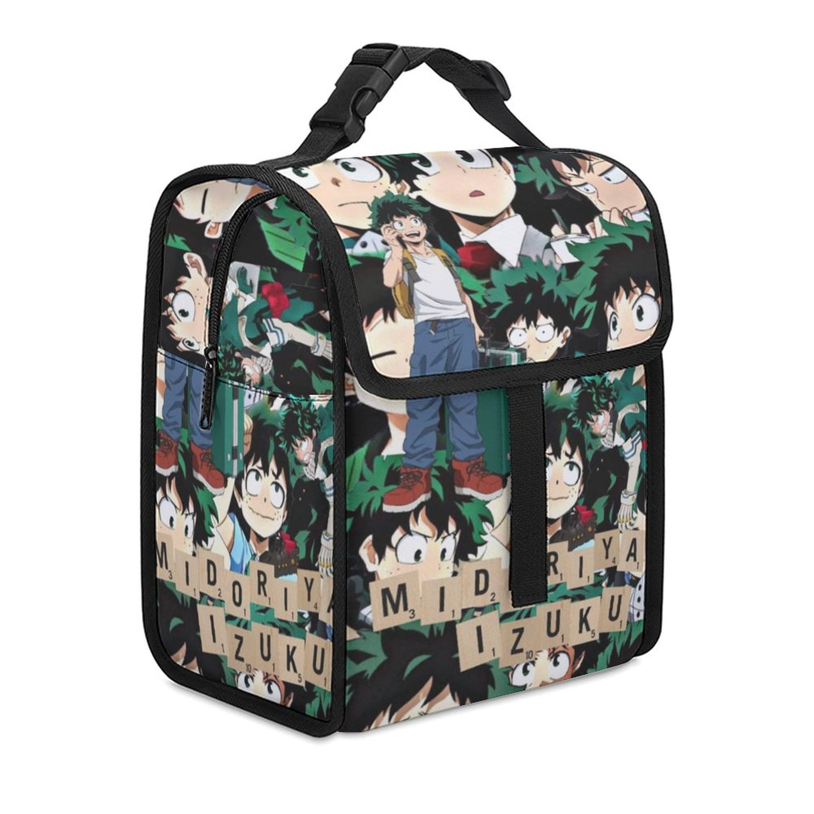 Deku Izuku My Hero Academia Portable Lunch Bag Insulated Lunchbag Lunch ...
