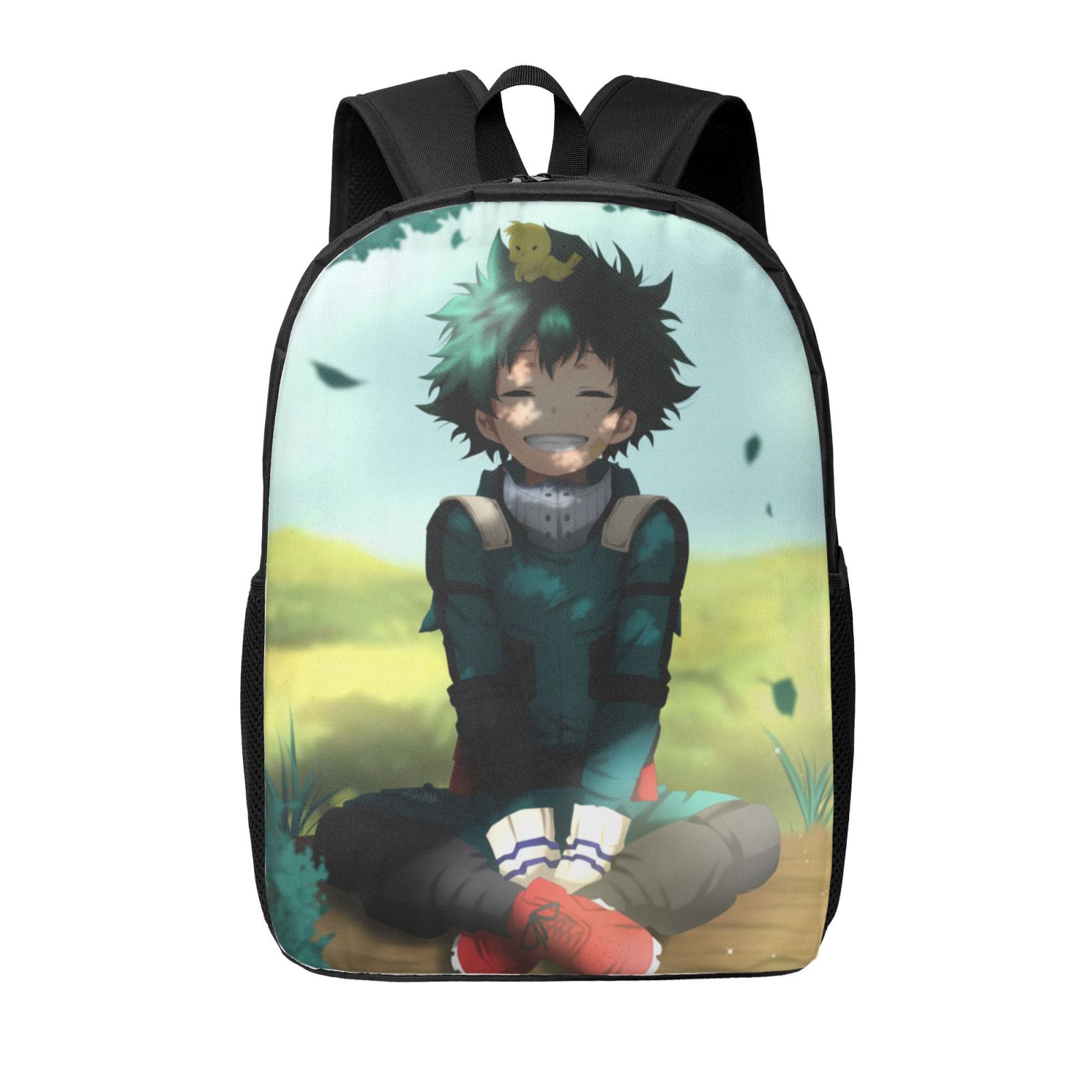 Deku Izuku My Hero Academia Unisex Backpack Daypack Laptop Bag 17in ...