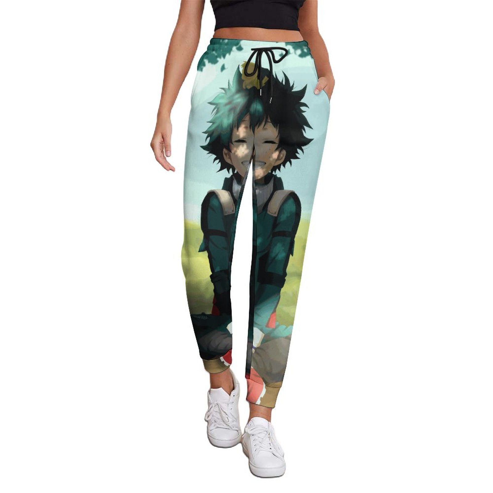 Deku Izuku My Hero Academia Womens Sweatpants Joggers Pants Trousers ...