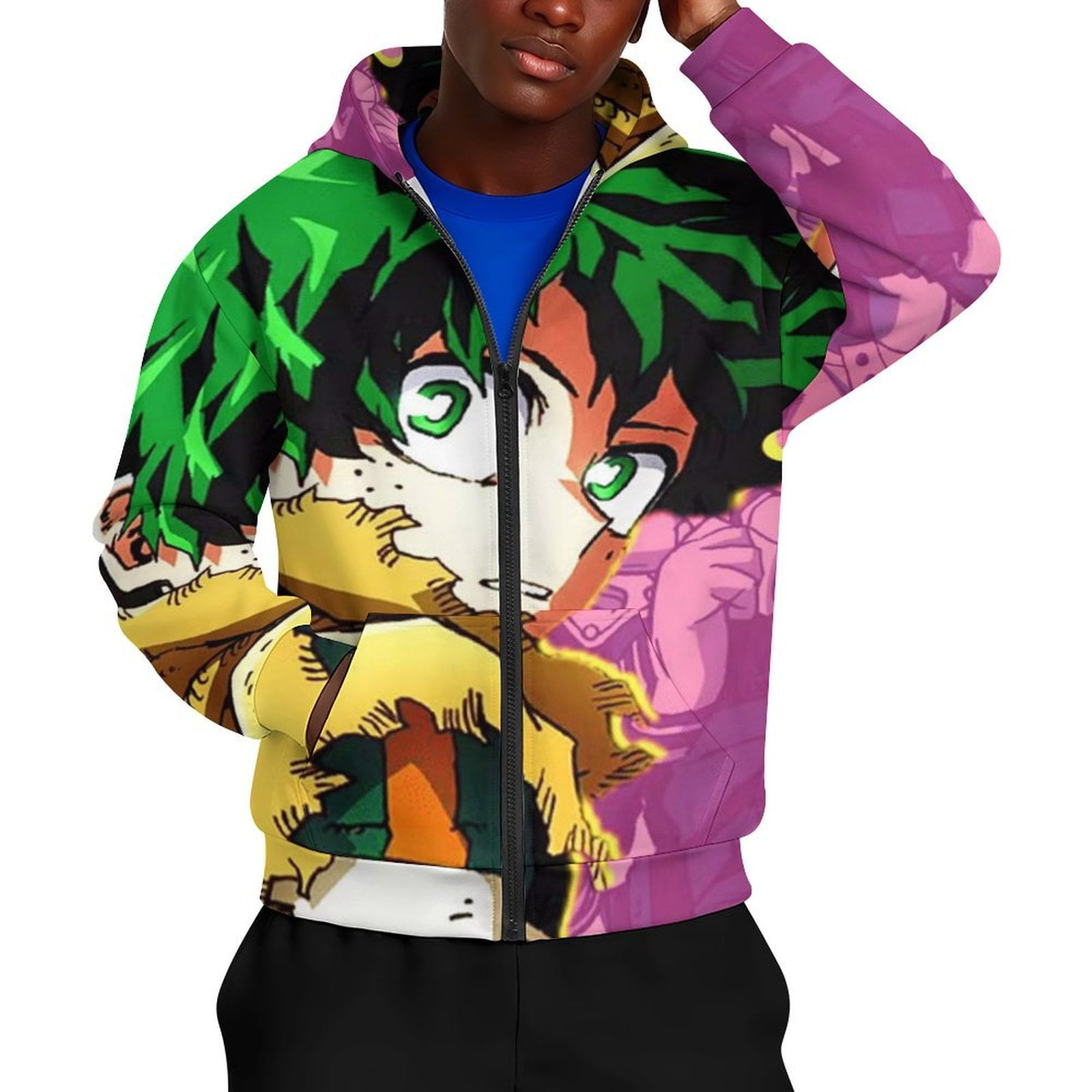 Deku Mha You Are Next Teen Sweatshirts Zipper Hoodies Jacket Coat With ...