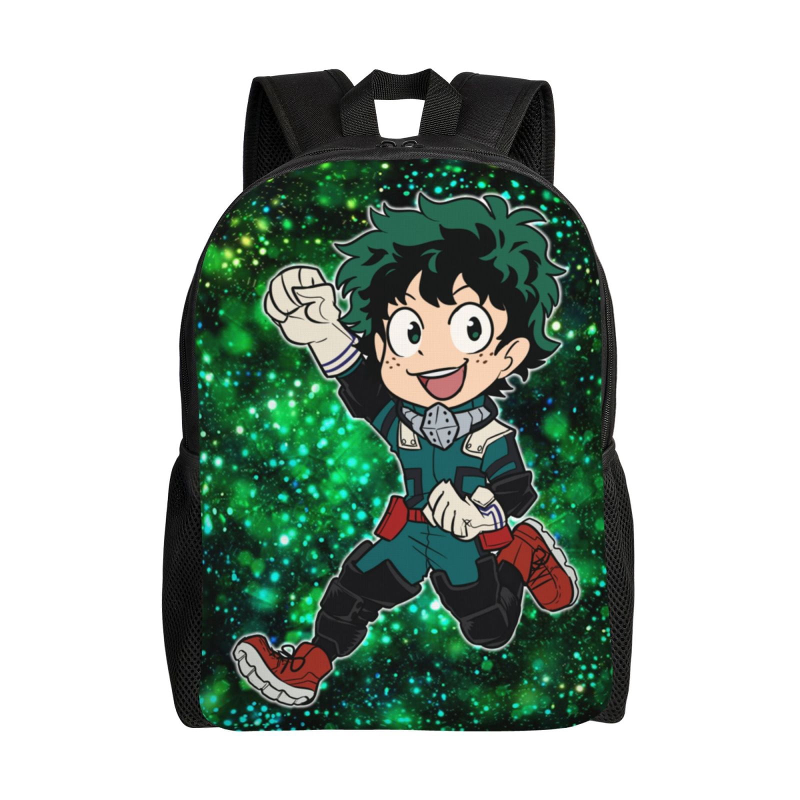 Deku My Hero Academia Backpack Lightweight Unisex Basic Daypack Bookbag ...