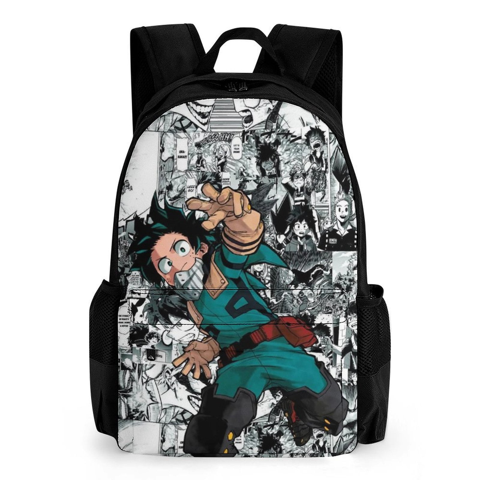 Deku My Hero Academia Izuku Backpack Student Satchel Schoolbag Bookbag ...