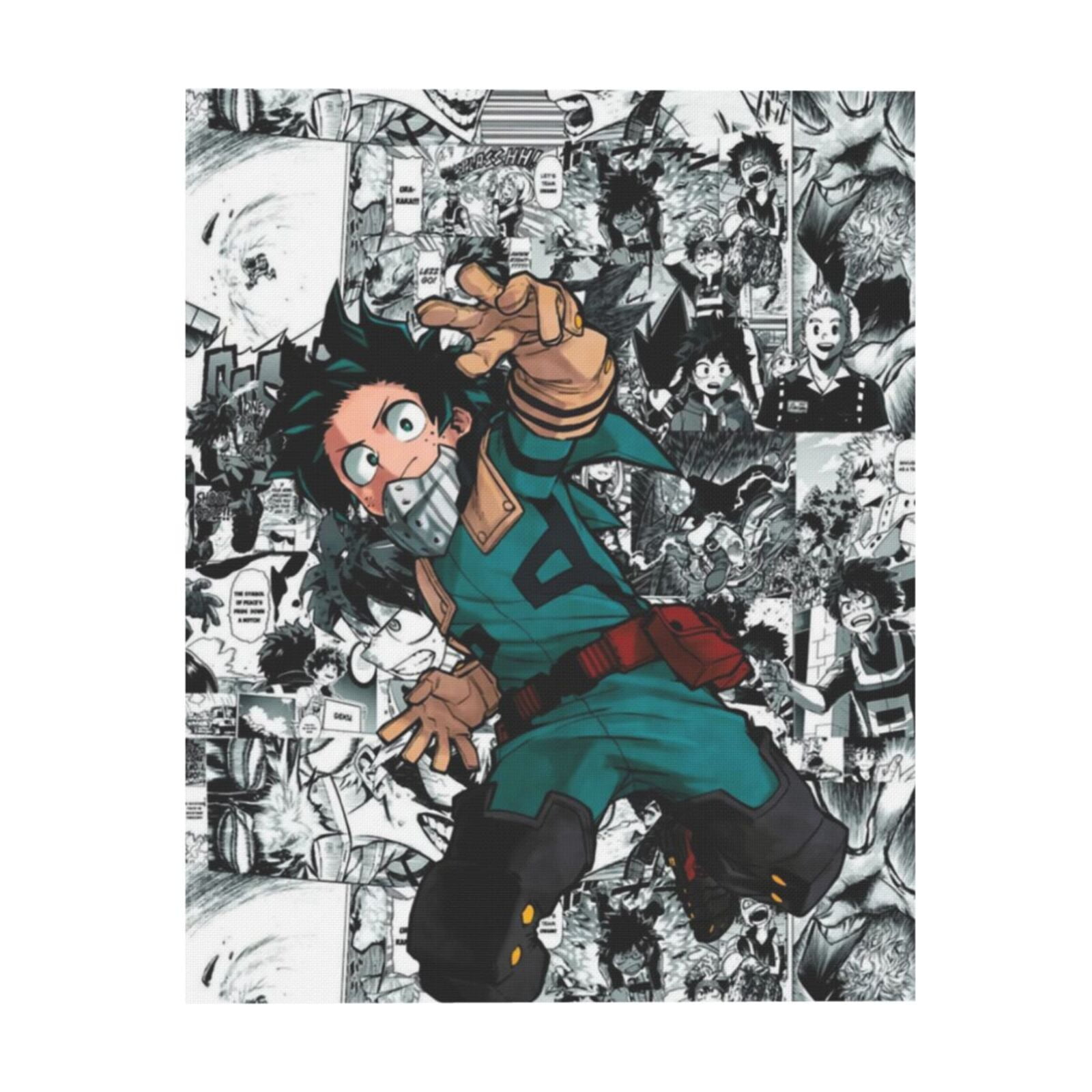 Deku My Hero Academia Izuku Canvas Decorative Poster Art Picture ...