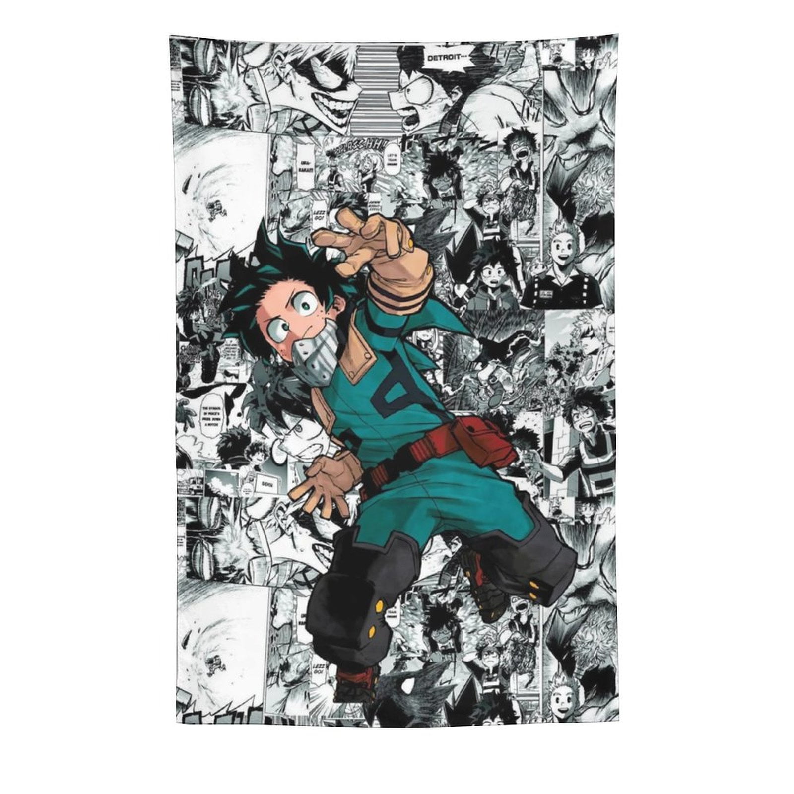 Deku My Hero Academia Izuku Tapestry Luxury Wall Hanging Tapestries ...