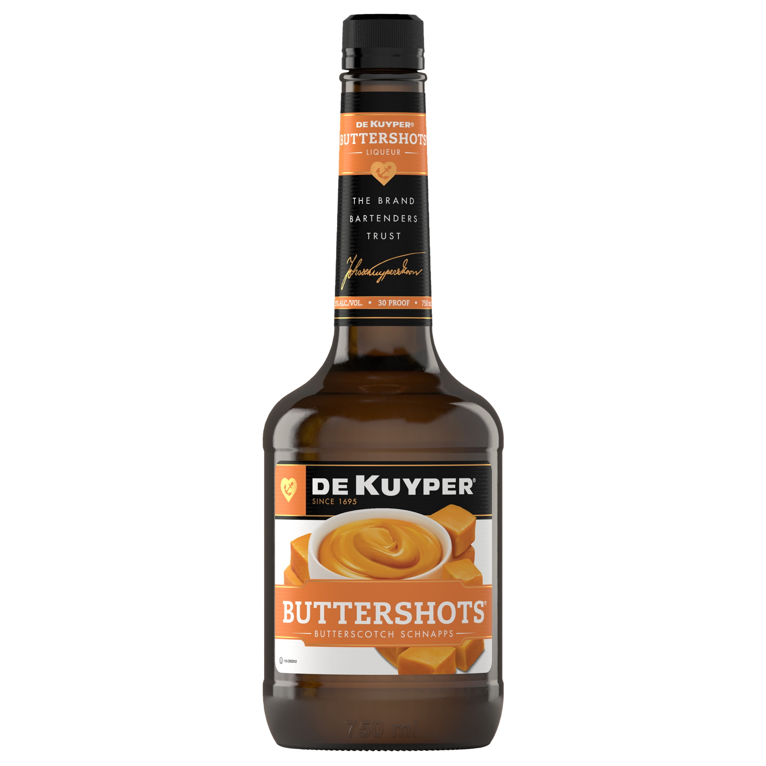 Dekuyper Buttershots Butterscotch Schnapps, 750 ml Bottle, ABV 15.0% ...