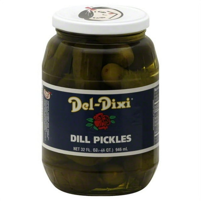 Del-Dixi Dill Pickles, 32 oz - Walmart.com