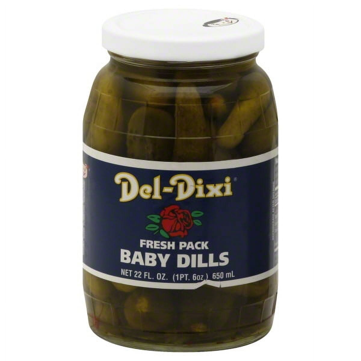 Del Dixi Fresh Pack Baby Dills, 22 fl oz - Walmart.com