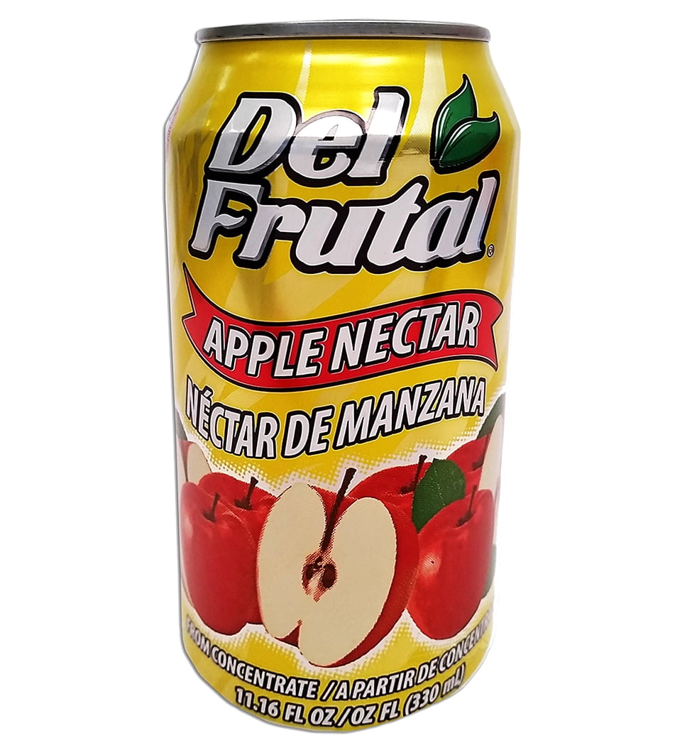 Del Frutal Apple Nectar 11.16 oz - Sabor Manzana (Pack of 1) - Walmart.com