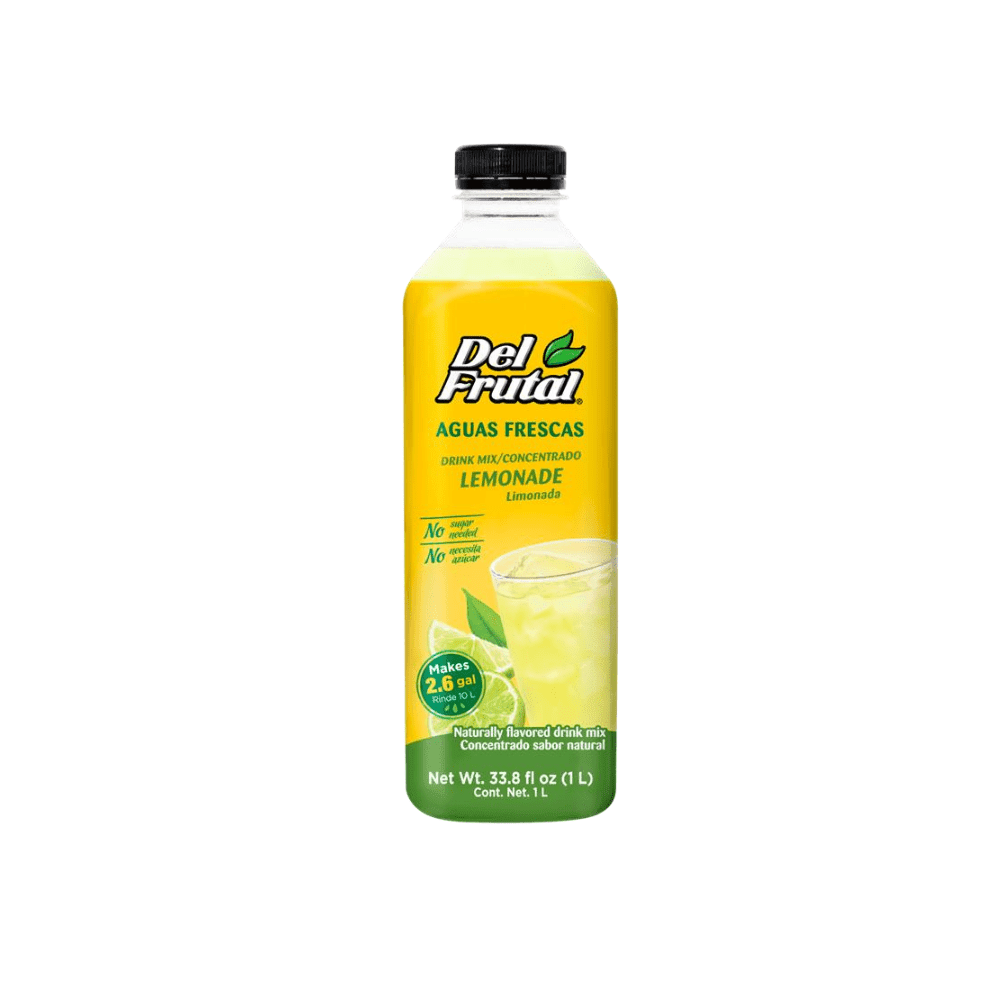 Del Frutal Lemonade Drink mix, 1 Liter - yields up to 10 L - Walmart.com