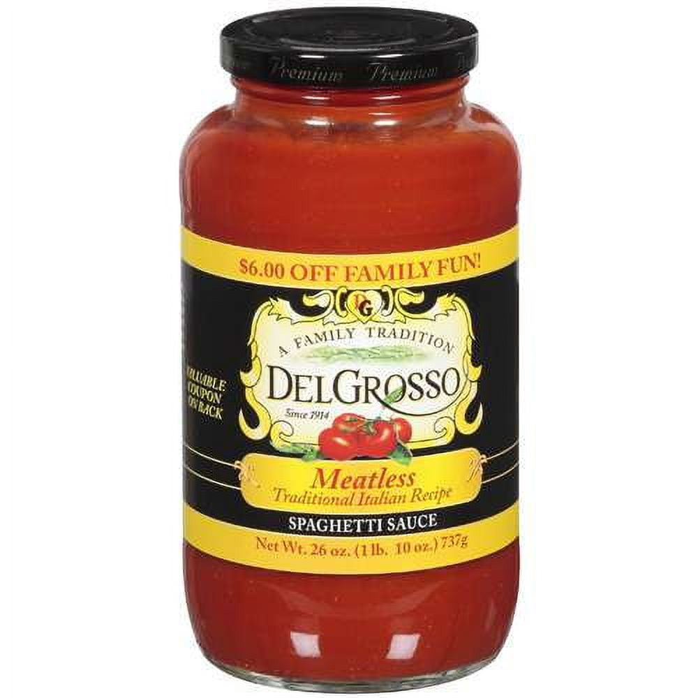 DelGrosso Traditional Pasta Sauce All Natural Gluten Free 24 oz Italian ...