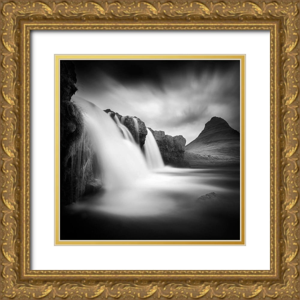 Del Grosso, Sebastien 12x12 Gold Ornate Wood Framed with Double Matting ...