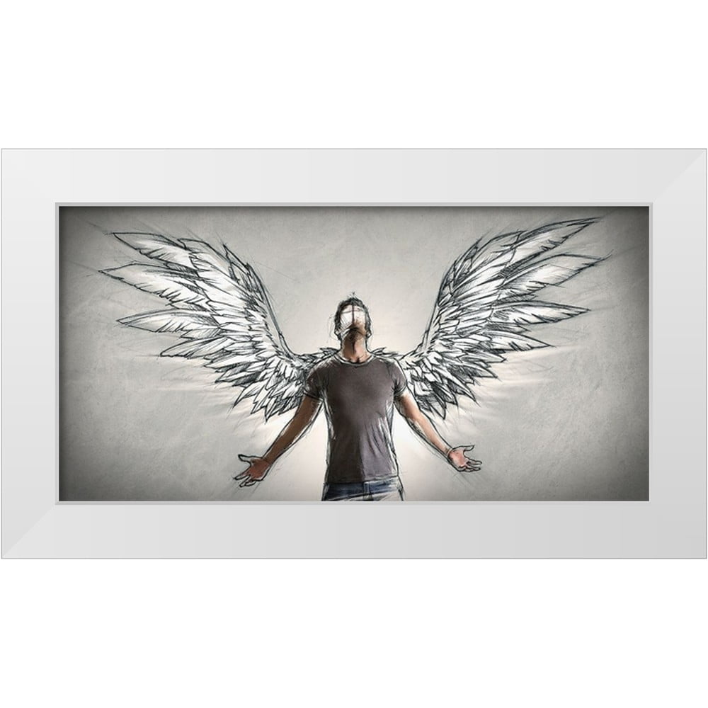 Del Grosso, Sebastien 14x9 White Modern Wood Framed Museum Art Print ...