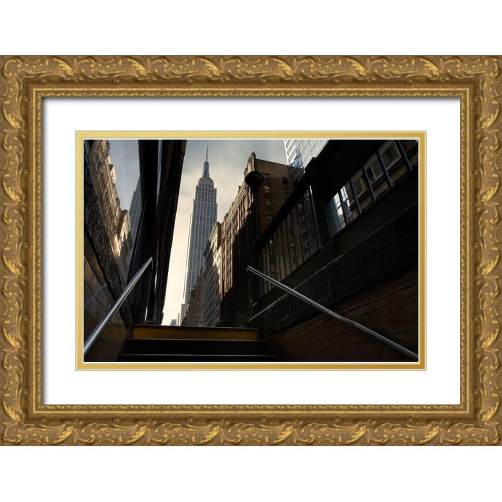 Del Grosso, Sebastien 24x17 Gold Ornate Wood Framed with Double Matting ...