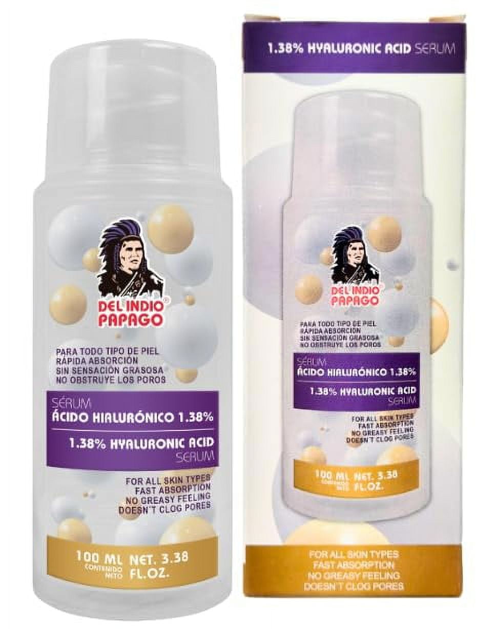 Del Indio Papago Hyaluronic Acid Serum (3.38 Fl Oz) / Serum Acido ...