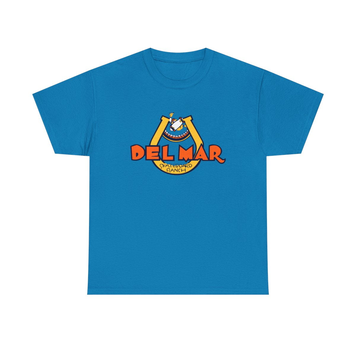 Del Mar Skateboard Ranch Vintage 80s Skateboarding T Shirt Print ...