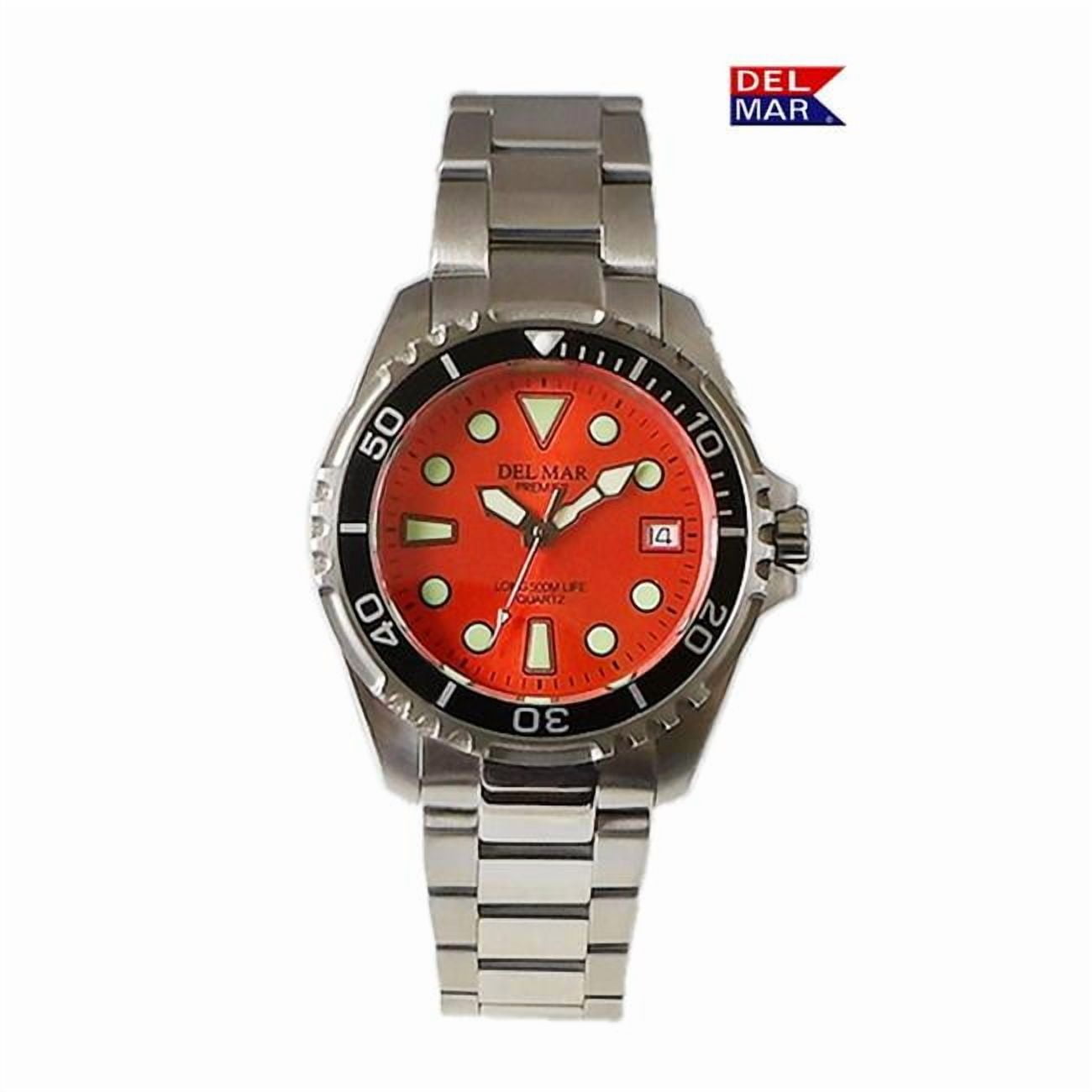 Del Mar Watches 50424 500 Meter Men's Premier Pro Dive Watch for all ...