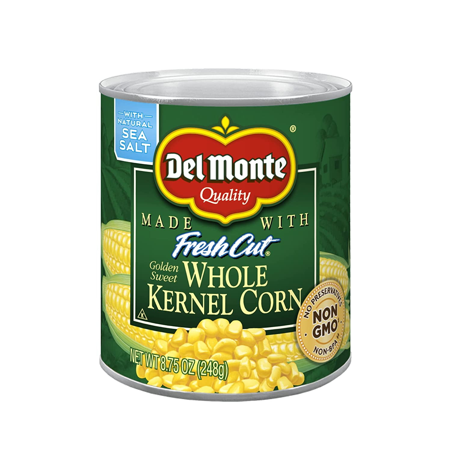 Del Monte Canned Fresh Cut Whole Golden Sweet Kernel Corn, 8.75 Ounce - Walmart.com