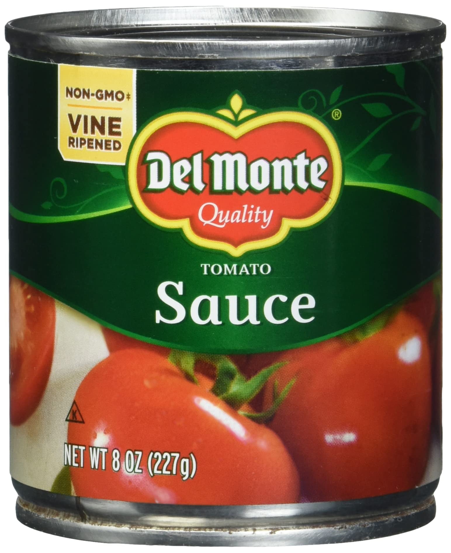 Del Monte Canned Tomato Sauce, Vegetarian, 8 Ounce (Pack of 24 ...