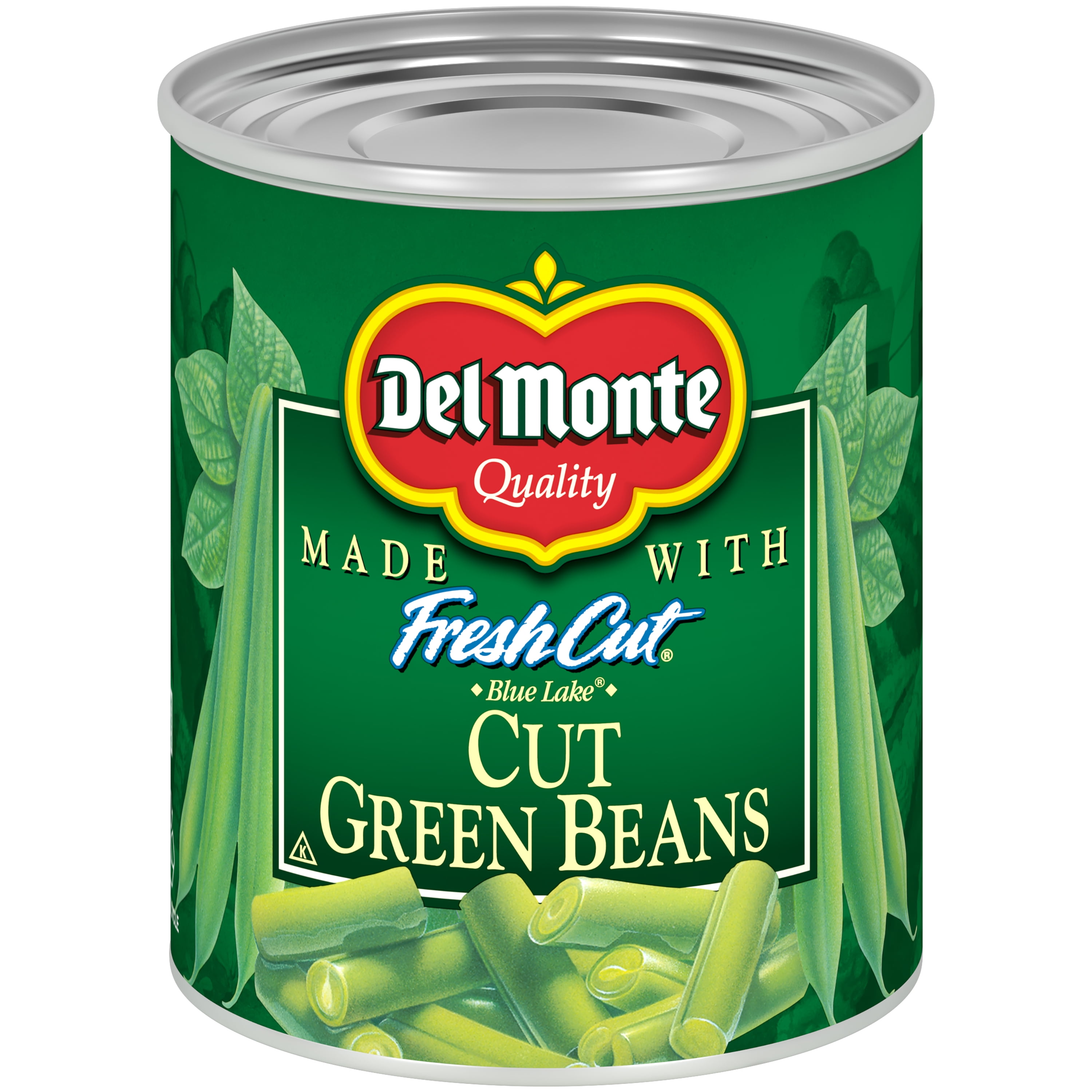 Del Monte Cut Green Beans, Canned Vegetables, 8 oz Can - Walmart.com