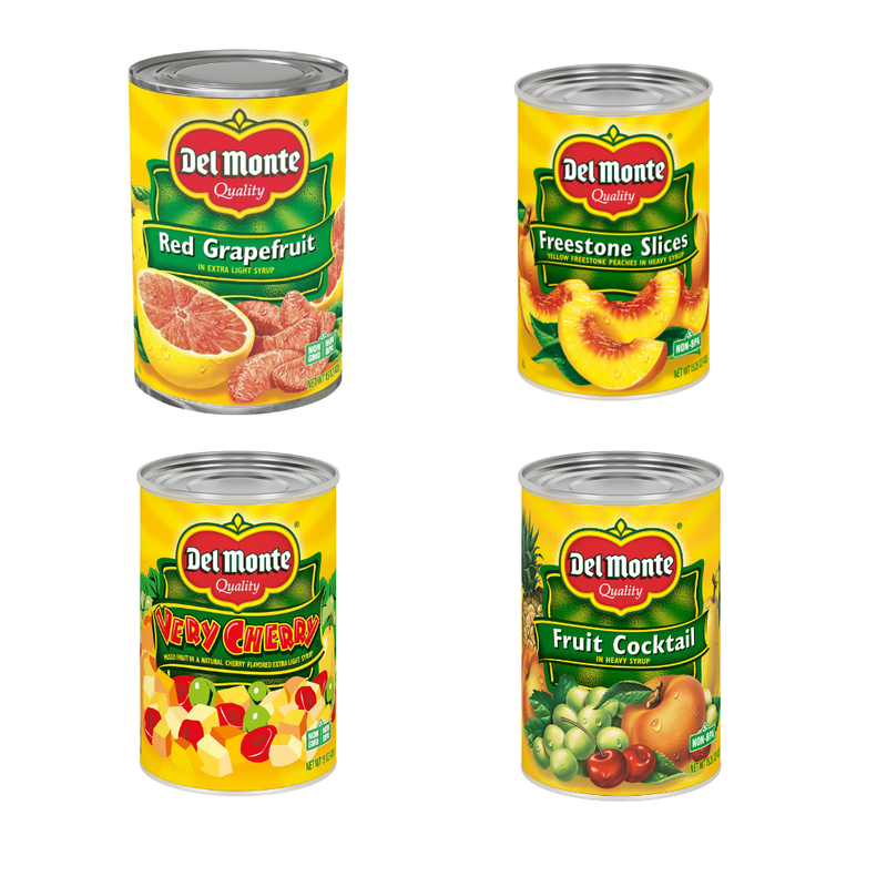 Del Monte Family Favorites Fruit Variety Pack – 8 Cans Everyone Will ...