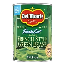 Del Monte Fresh Cut Blue Lake Green Beans, Non-GMO, Sea Salt, 14.5 oz ...