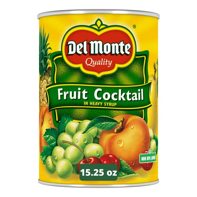 Del Monte Fruit Cocktail | Cup pears for convenience stores - Walmart ...