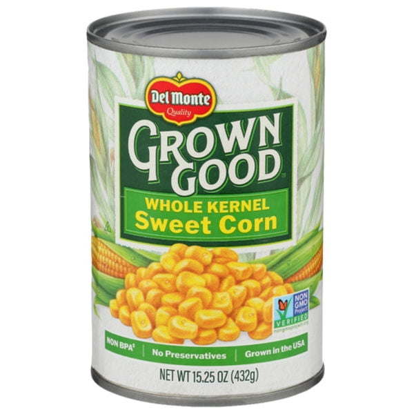 Del Monte Grown Good Whole Kernel Sweet Corn 15.25 oz Package May Vary ...