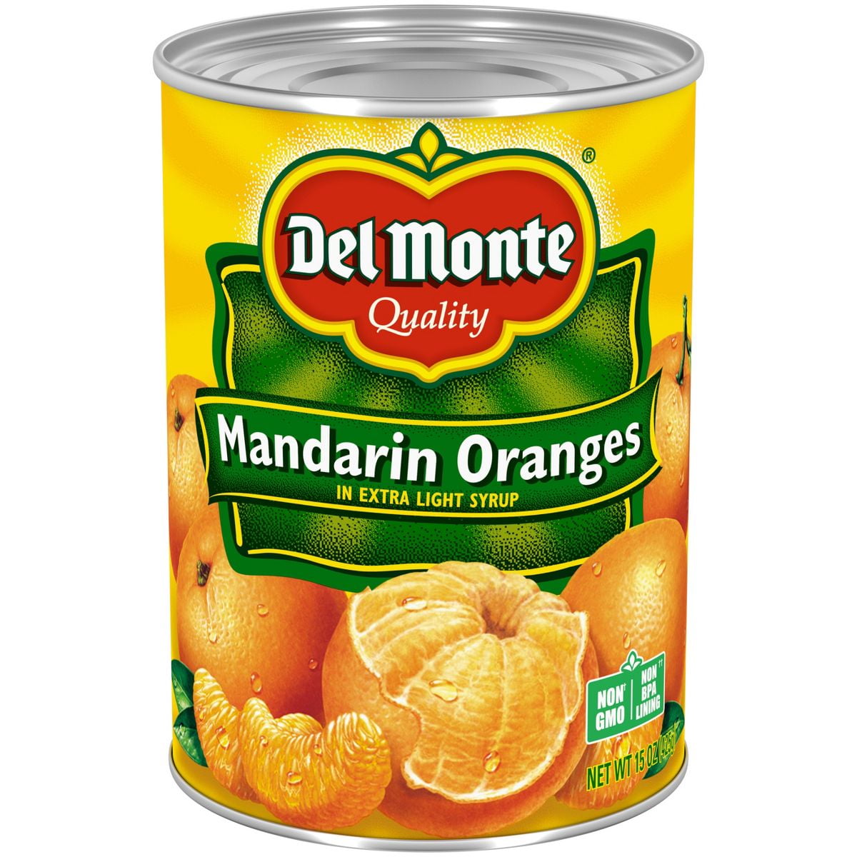 Del Monte Mandarin Oranges in Light Syrup 15oz - Walmart.com