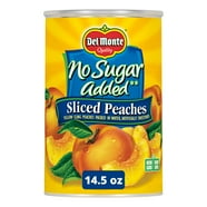 Del Monte Freestone Sliced Peaches in Heavy Syrup, No Artificial ...