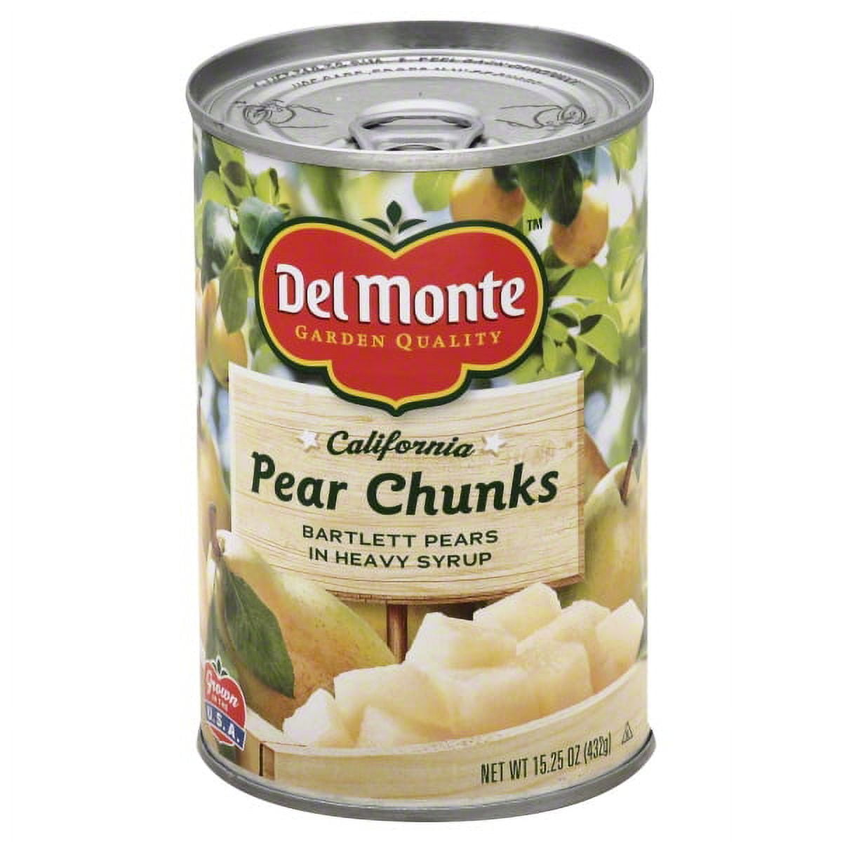 Del Monte Pear Chunks 15.25oz - Walmart.com