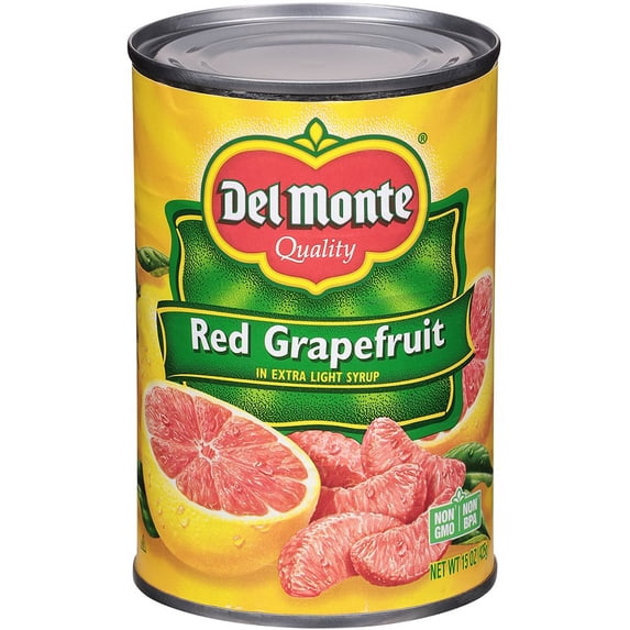 Del Monte Red Grapefruit - 15 oz (Packaging May Vary) - Walmart.com