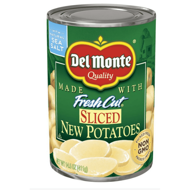 Del Monte Vegetables - Sliced New Potatoes, 14.5 Oz Cans (Pack of 12 ...