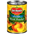 Del Monte Sliced Yellow Cling Peaches In Extra Light Syrup, 15 oz ...