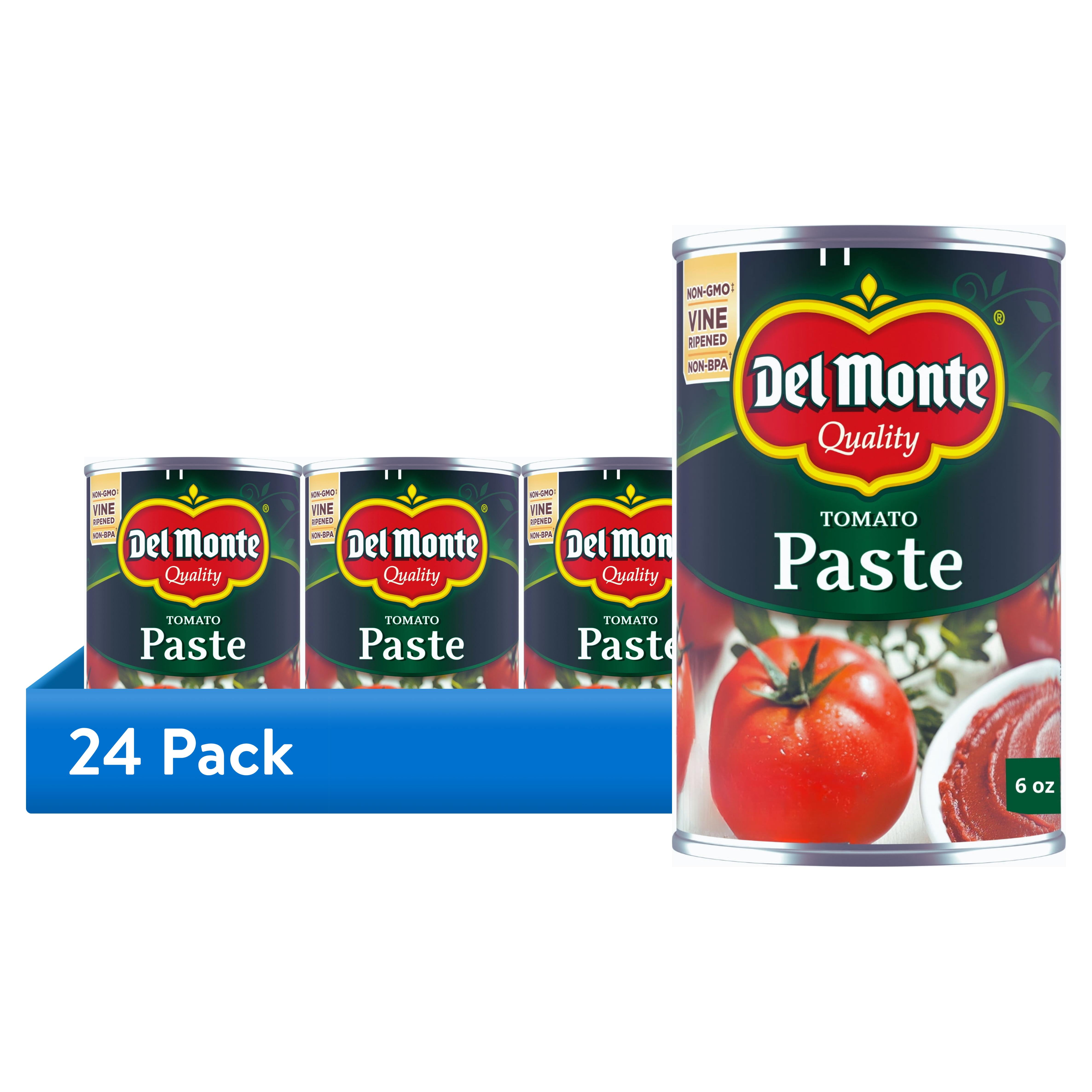 (24 pack) Del Monte Tomato Paste, 6 oz Can - Walmart.com