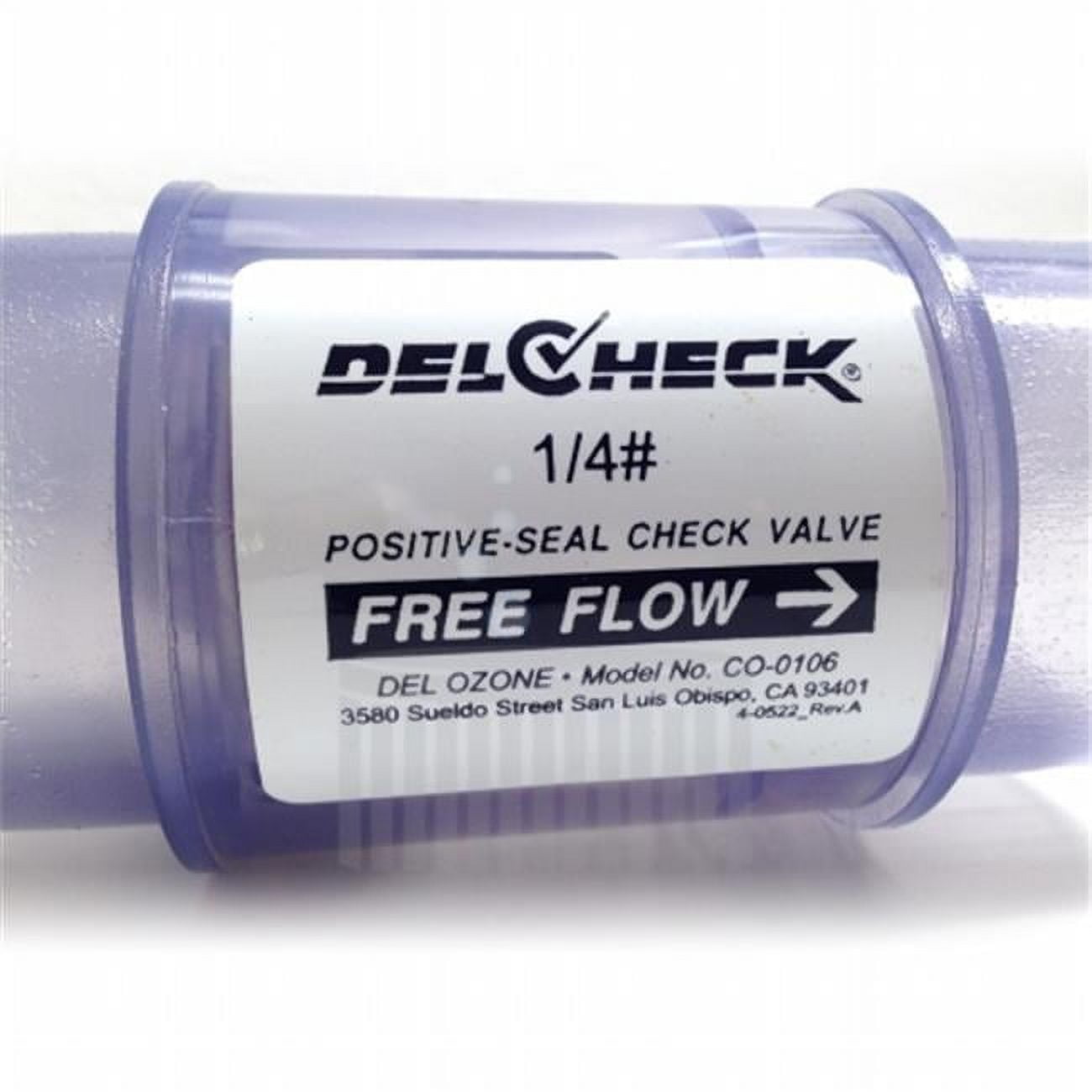 Del Ozone CO-0106 Check Valve Spring Style - Walmart.com
