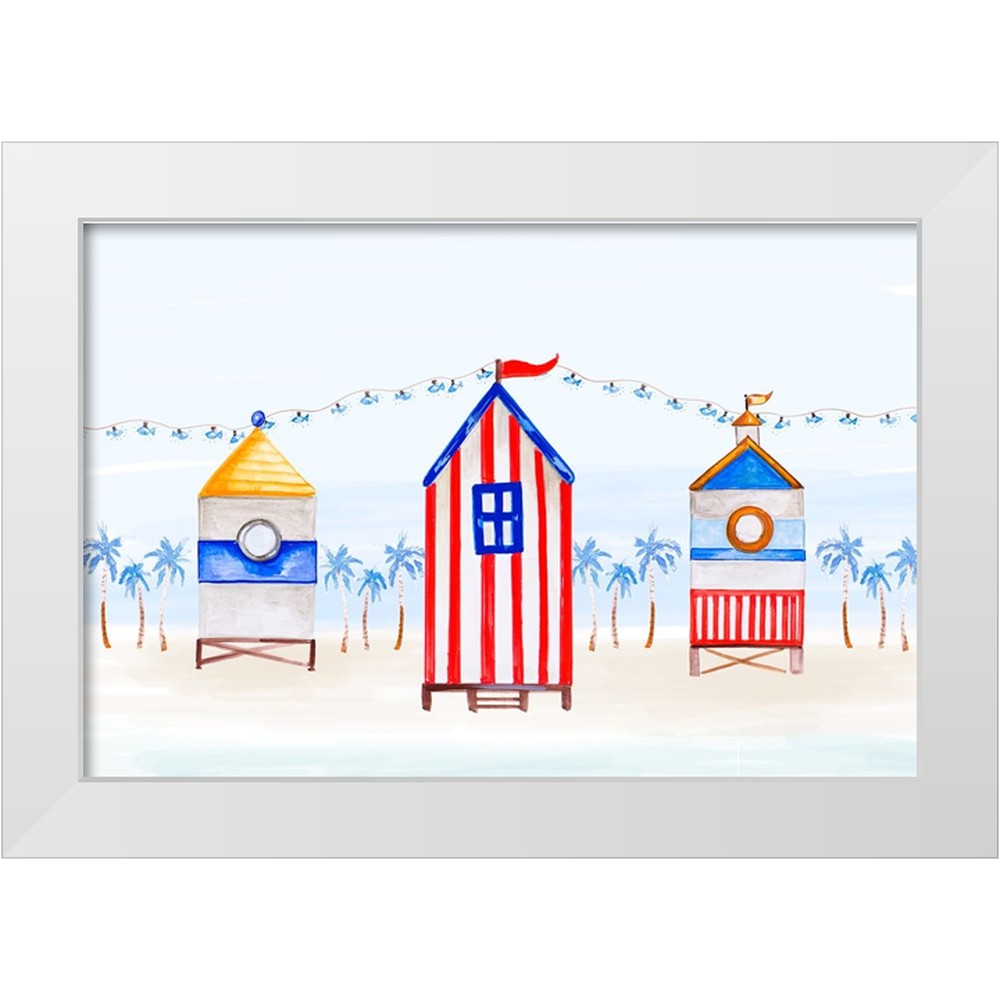 Del Sol, Ani 14x11 White Modern Wood Framed Museum Art Print Titled ...