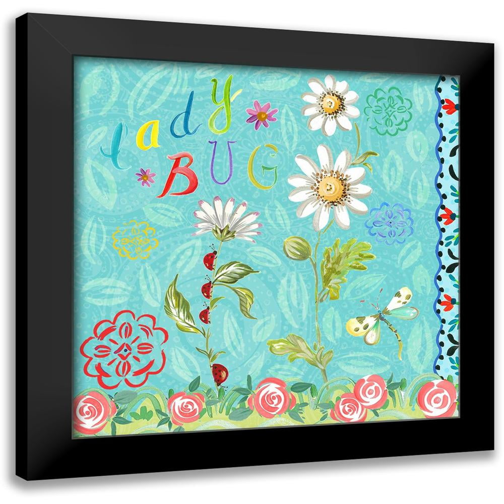 Del Sol, Ani 20x20 Black Modern Framed Museum Art Print Titled - Nature ...